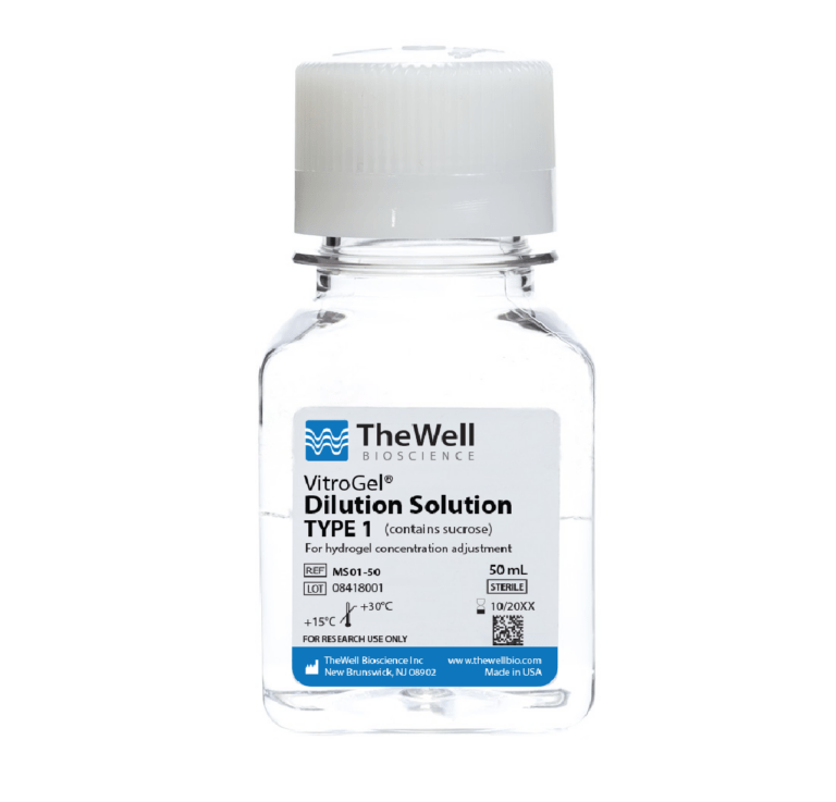 VitroGel® Dilution Solution (50 mL) | TheWell Bioscience
