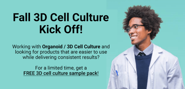 Fall Kick-Off: Free 3D Cell Culture Sample Pack | TheWell Bioscience
