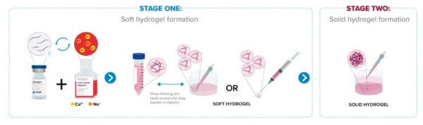 How gelation works in VitroGel® | TheWell Bioscience