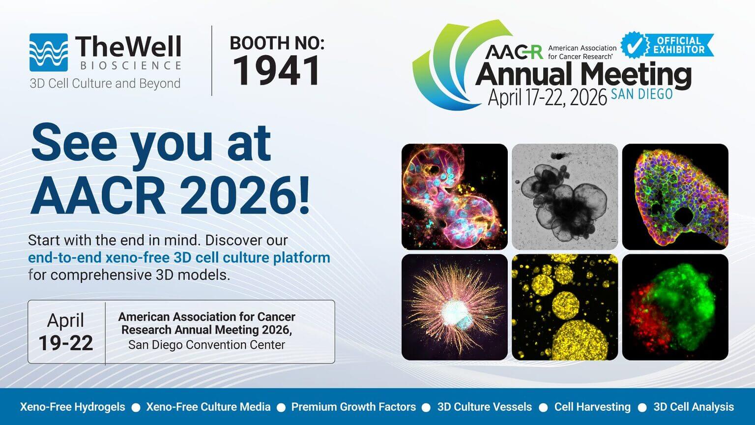 See you at AACR 2026! | TheWell Bioscience